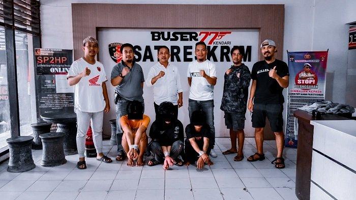 Tiga Pemuda di Kendari Sultra Keroyok dan Tikam Pria hingga Dilarikan ke RS, Kini Ditangkap ...