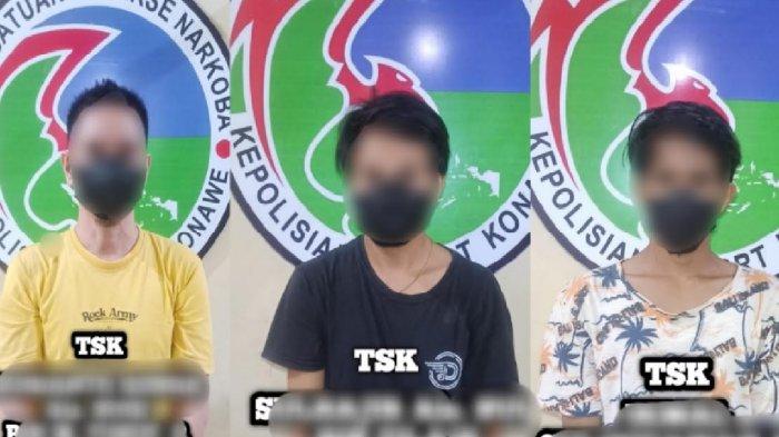 Tiga Pria Asal Wawotobi Konawe Ditangkap Polisi, Diduga Pengedar Narkoba Jenis Sabu ...