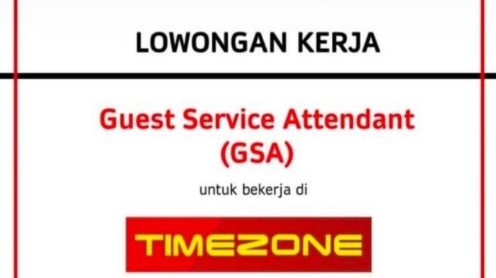 INFO Loker Kendari Timezone Buka Lowongan Kerja Posisi Guest Service ...