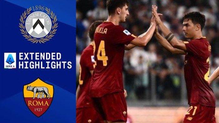 Jadwal Live Streaming Udinese Vs AS Roma di Liga Italia Serie A ...