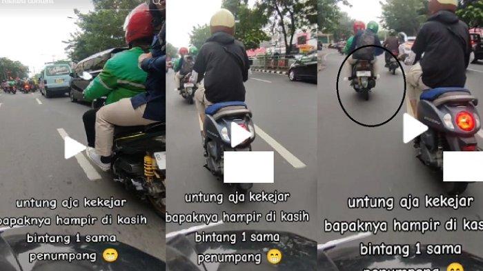 Video Viral Ojek Online Kejar Penumpang Gegara Salah Naik Ojol yang Bukan Orderannya, Langsung ...
