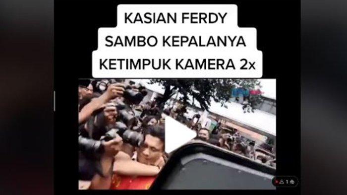 Video Leher Ferdy Sambo Dicekik dan Kepalanya Terbentur Kamera Viral di TikTok, Ditonton 9 Juta ...
