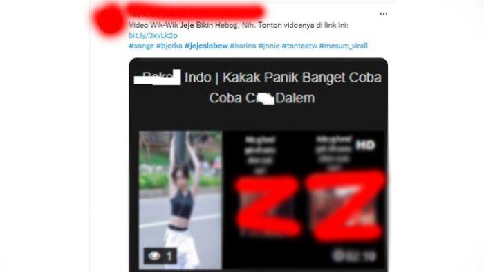 Link Video Viral Mirip Jeje Slebew Citayam Fashion Week di TikTok Twitter, Netizen Harus Waspada ...