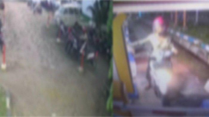 Viral Wanita Cantik di Kendari Sultra Terekam CCTV Curi Helm di RSUD Bahteramas Sulawesi ...