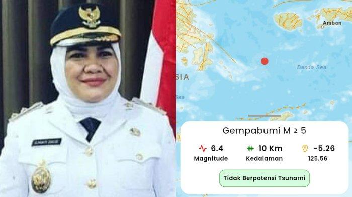 Cerita Wakil Bupati Wakatobi Ilmiati Daud Saat Gempa 6,4 SR, Tak Rasa Guncangan di Kaledupa ...