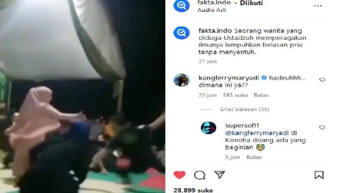 Video Viral Wanita Diduga Ustazah Tunjukan Ilmu Tenaga Dalam, Serang ...