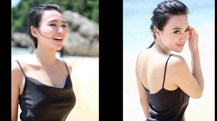 Pose Wika Salim Kenakan Bikini dan Rok Mini Main di Pantai, Netizen: Awas Kemasukan Pasir ...