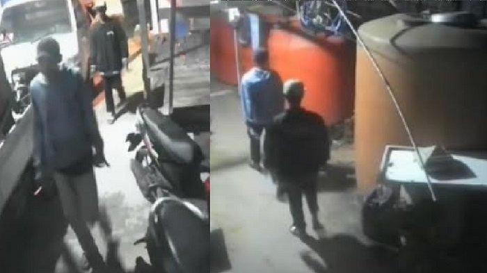 2 Pria Terekam CCTV Curi Helm di Rumah Warga di Jalan Supu Yusuf Mandonga Kendari Sulawesi ...