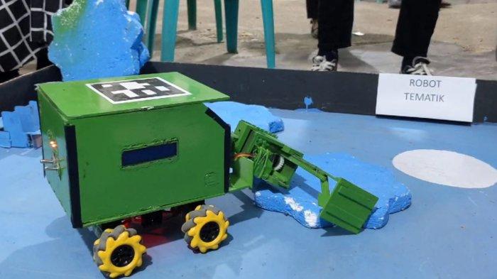 Himpunan Mahasiswa Elektronika UHO Kendari Pamerkan Aneka Karya Robot ...