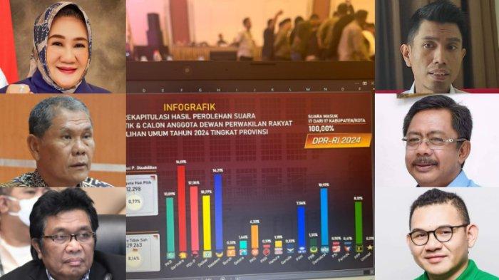 6 Anggota DPR RI Sulawesi Tenggara Terpilih Hasil Rekapitulasi KPU, Tina Nur Alam Sisihkan Ali ...