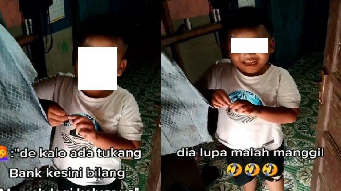 Video Viral Lucu Bocah Ketahuan Bohong Saat Penagih Datang Ke Rumah, Berusaha Sembunyikan Ibunya ...