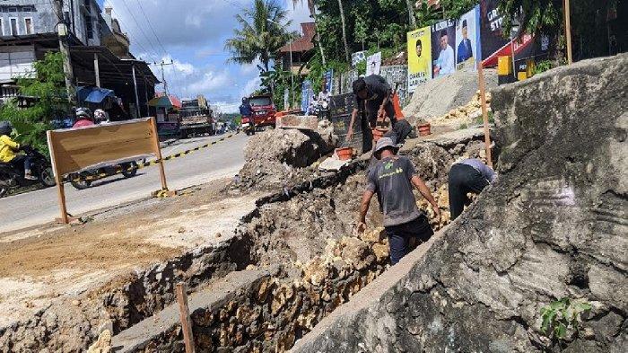 Drainase di Kawasan Kotamara Baubau Sultra Diperbaiki, Warga Senang ...