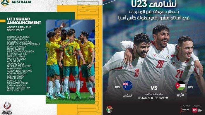 PREDIKSI AFC Cup U23 Australia Vs Yordania: Skor dan H2H, Pembuka Grup A Jadwal Kick Off Hari ...