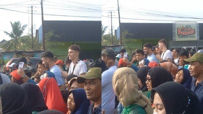 Momen Bule Ikut Jalan Sehat DPW PPP Sulawesi Tenggara, Dikerumuni Emak ...