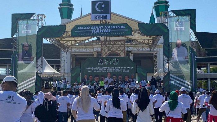 KAHMI Sultra Gelar Jalan Sehat Nasional Ada Pemeriksaan Gratis, Donor ...