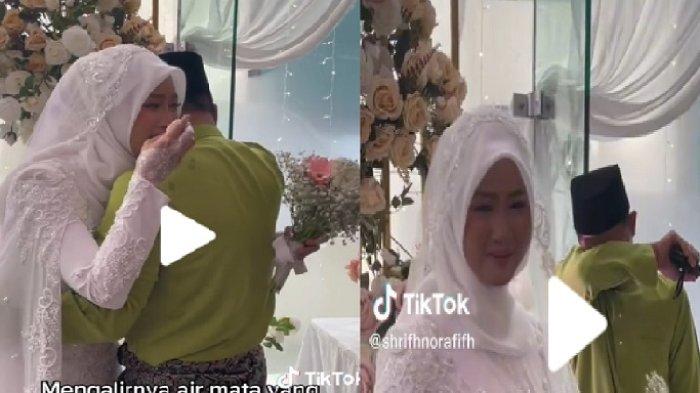 Video Viral Kakak Menangis di Sudut Ruangan Saat Pernikahan Adiknya, Dihampiri Langsung Memeluk ...