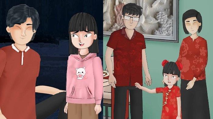 Kartun Animasi Drama Kisah Keluarga Tak Rayakan Imlek Trending 1 YouTube, Sinopsis dan Alur ...