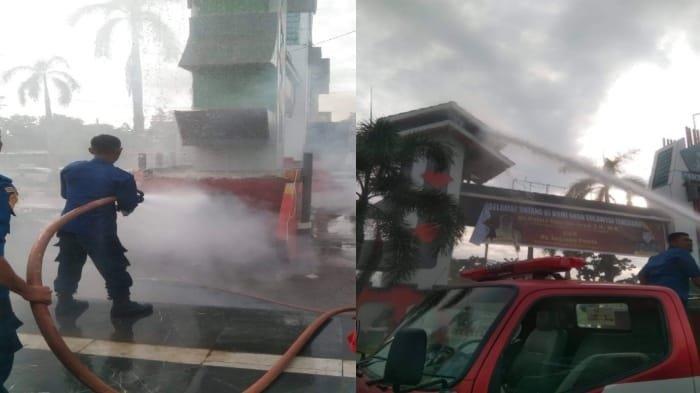 Kebakaran Gerbang Batas Kota Kendari dan Konawe Selatan, Dua Unit Mobil Pemadam Dikerahkan ...