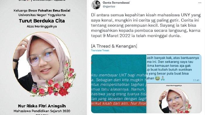Kisah Perjuangan Riska Jadi Mahasiswa Trending Twitter Setelah ...