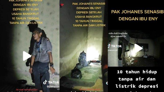 Kisah Pak Johanes Mirip Ibu Eny Hidup Sendirian 10 Tahun di Rumah Terbengkalai Tanpa Listrik dan ...