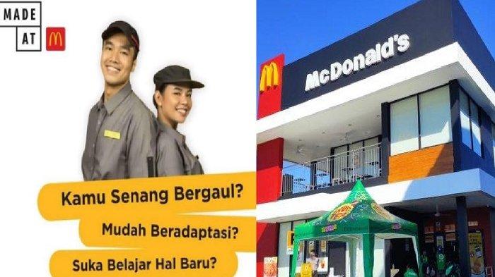 Lowongan Kerja Kendari di McDonalds Posisi Crew, Simak Kualifikasi dan ...