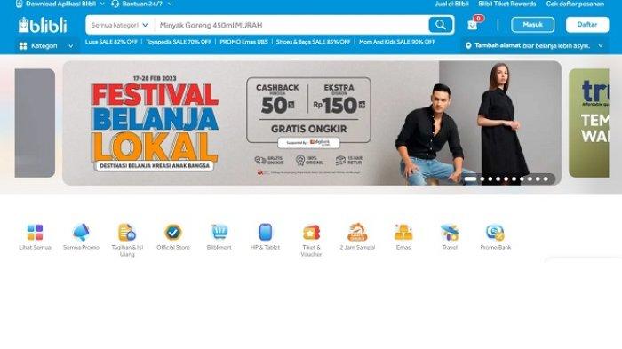 Ini Daftar 7 Online Shop Terbaik di Indonesia - Tribunnewssultra.com