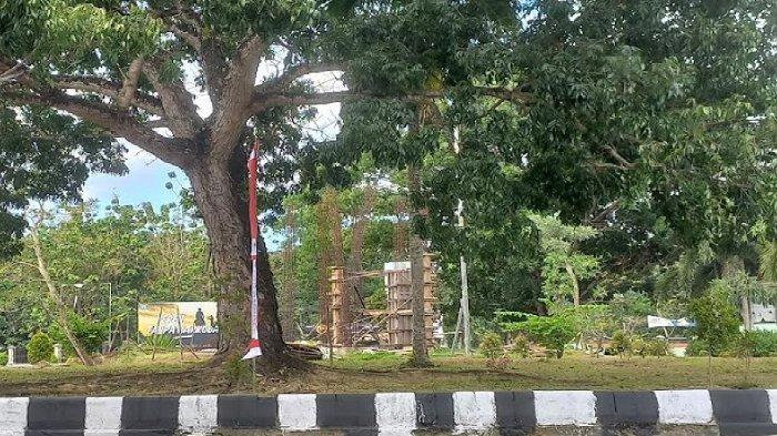 Pembangunan Patung Oputa Yi Koo di Bundaran Kantor Gubernur Sultra ...