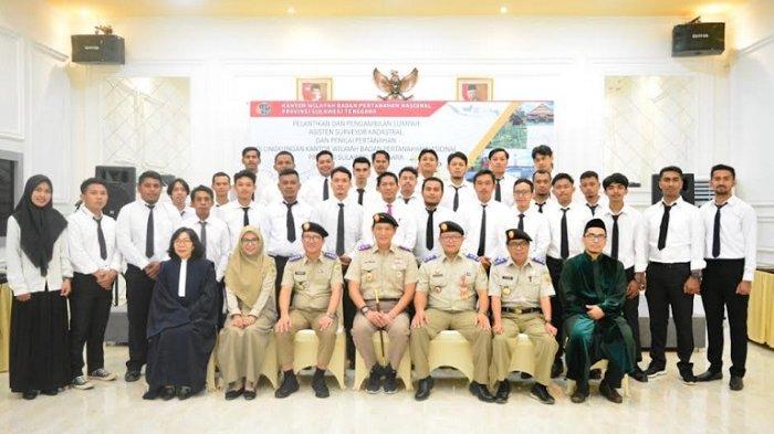 Penilai Pertanahan dan 30 Asisten Surveyor Kadastral Dilantik Kepala ...
