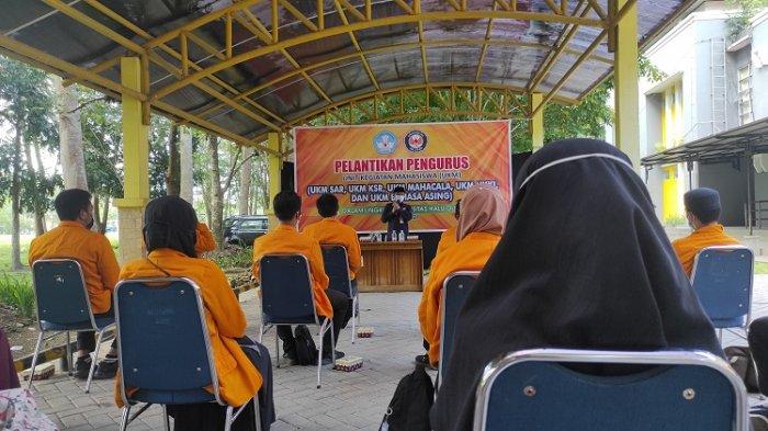 Lantik Pengurus 5 UKM, Ini Harapan Wakil Rektor 3 UHO - Tribunnewssultra.com
