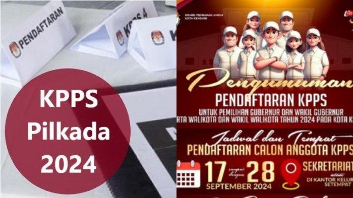 Jadwal dan Syarat Daftar Anggota KPPS Kota Kendari Sultra Sudah Dibuka ...
