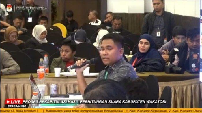 Dugaan Penggelembungan Seribu Suara di Wakatobi, Saksi Partai Nasdem Sultra Minta Pencocokan ...