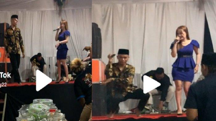 Video Viral Lucu Pria Joget Jamet Samping Biduan Netizen Sebut Bak Pro ...