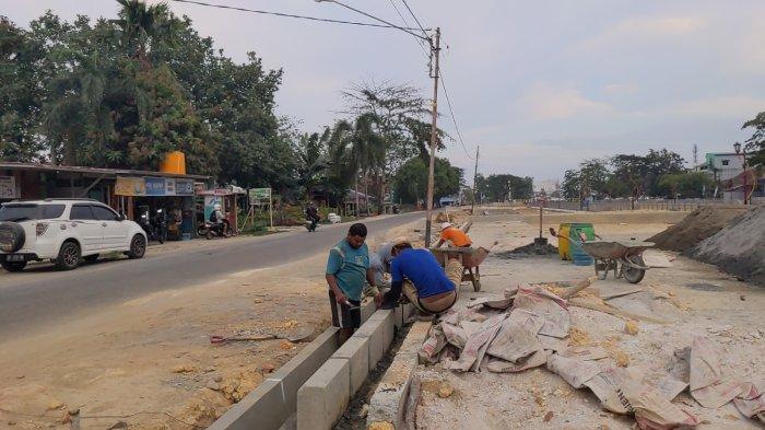 Begini Progres Pengerjaan Kawasan RTH Kali Kadia Kota Kendari dari ...