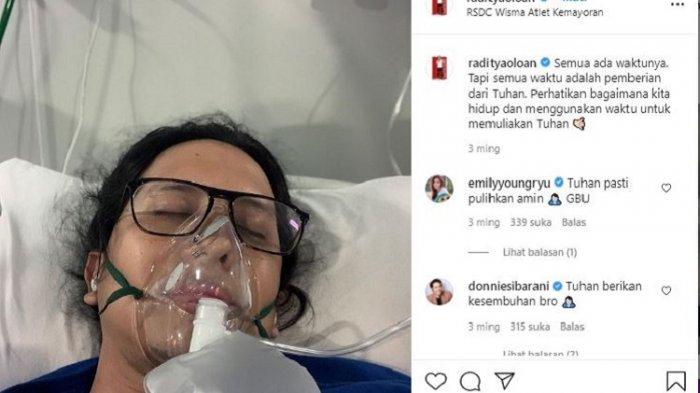 Raditya Oloan Meninggal Dunia, Begini Kondisi Kesehatan Terakhirnya ...