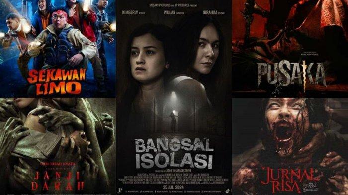 Rekomendasi 5 Film Horor Tayang Juli 2024 di Bioskop Kendari, Ada Jurnal Risa hingga Isolasi ...