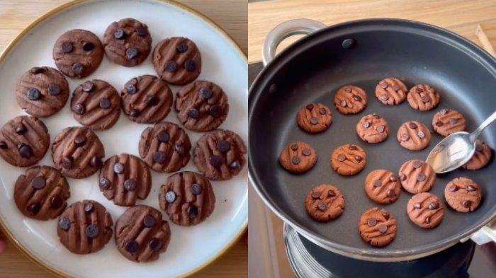Resep Viral TikTok Cookies Teflon, Kukis atau Kue Kering Panggang dari ...