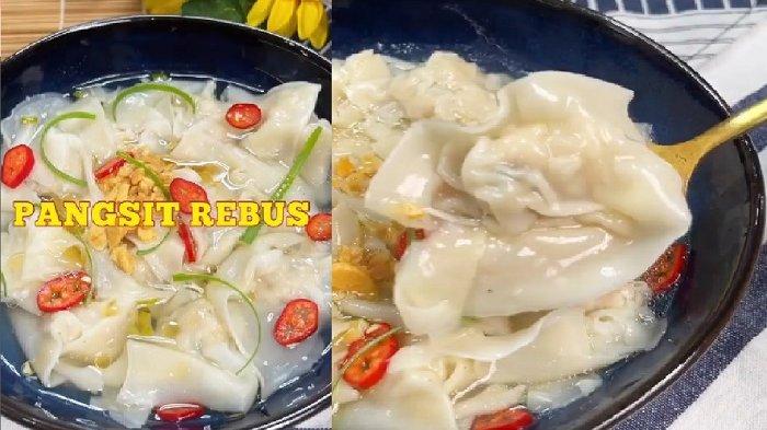 Resep Viral Instagram Pangsit Rebus Ala Chef Firhan MCI 6, Cocok Jadi ...