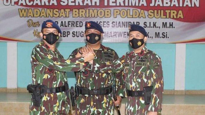 Pejabat Brimob Polda Sulawesi Tenggara Berganti, Wadansat, Pimpinan Detasemen Gegana Dirotasi ...