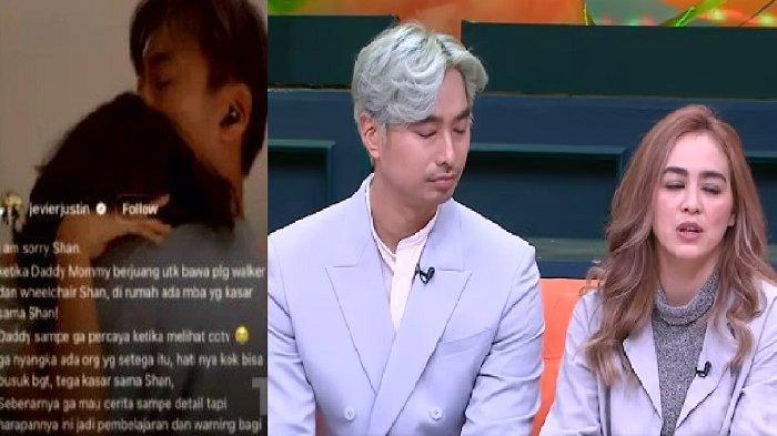 Anak Presenter Javier Justin Dianiaya Pengasuh, Rekaman CCTV Jadi Bukti ...