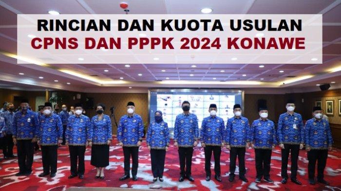 BOCORAN Usulan Kuota CPNS dan PPPK Konawe Sulawesi Tenggara Ada 35 Instansi, Berikut Rinciannya ...
