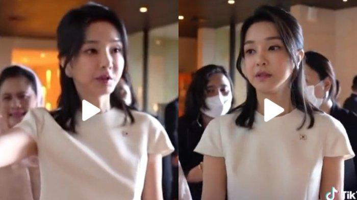 Video Viral TikTok Istri Presiden Korea Selatan Kim Kun-hee di KTT G20 Bali Ditonton 9,6 Juta ...