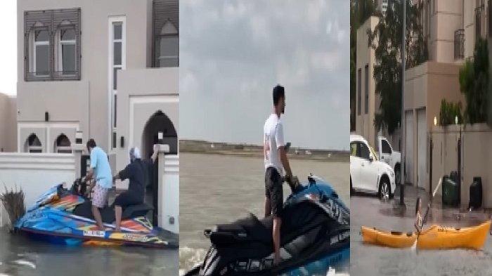 Video Viral Warga Dubai Asyik Main Jetski di Genangan Banjir, Bikin Warganet Indo Heran: Agak ...