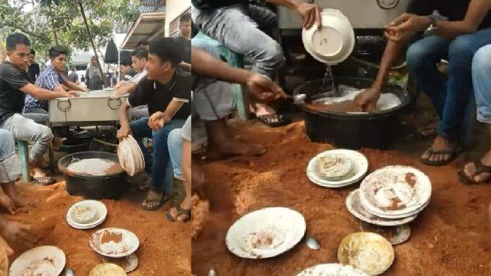 Video Viral Para Pria Cuci Piring Tanpa Sabun Tapi Pakai Serbuk Kayu ...