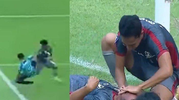Viral Insiden Gol Maut Ricki Ariansyah di Lapangan Sampai Trending Twitter, Diselamatkan Reva ...