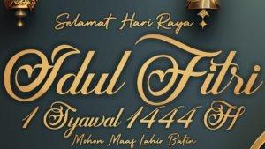 Kumpulan Ucapan Idul Fitri 2023 Sarat Makna Lengkap Twibbon Selamat Hari Raya Idulfitri 1444 ...