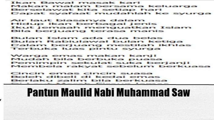 10 Ide Pantun Islami untuk Memperingati Maulid Nabi Muhammad SAW 1445 H ...