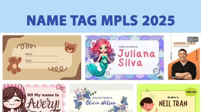 10 Template Name Tag MPLS 2025 Kreatif dan Bisa Diedit Sendiri ...