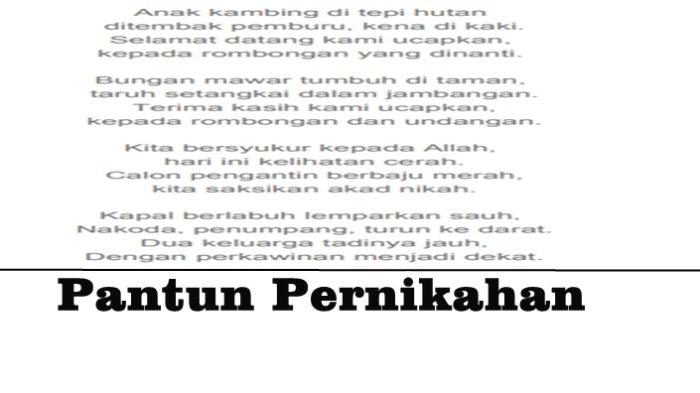 15 Pantun Pernikahan Nasihat untuk Pasangan Pengantin Baru dan Para ...