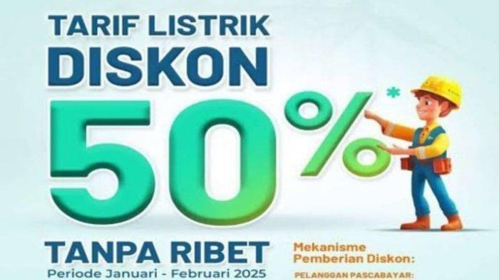2 Hari Lagi Diskon Listrik 50 Persen Berakhir, Pelanggan Bisa Beli Sampai Batas Maksimal ...