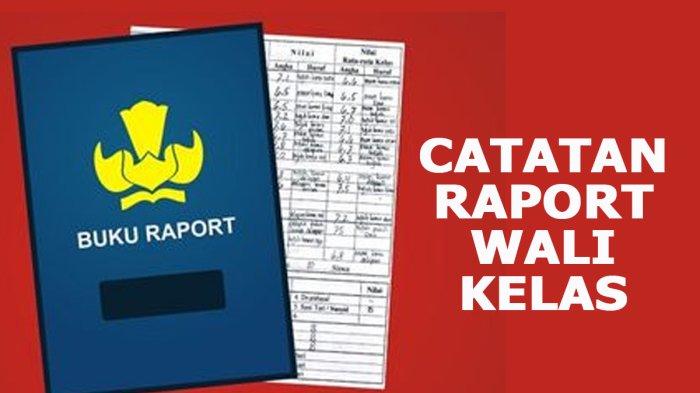 30 Contoh Catatan Wali Kelas untuk Raport SMP Kelas 9 Kelulusan, Penuh ...